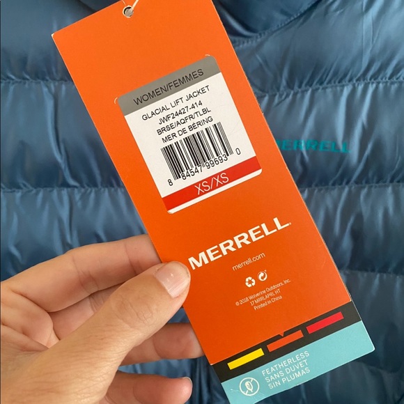 Merrell | Jackets & Coats | Merrell Womens Down Jacket New Size Xs ...